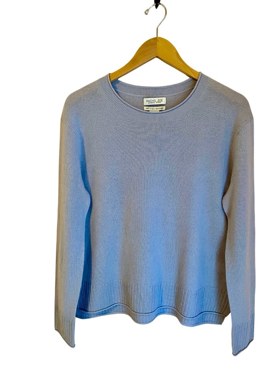 Rachel Zoe | Sweaters | New Rachel Zoe 2ply 0 Cashmere Periwinkle Blue ...